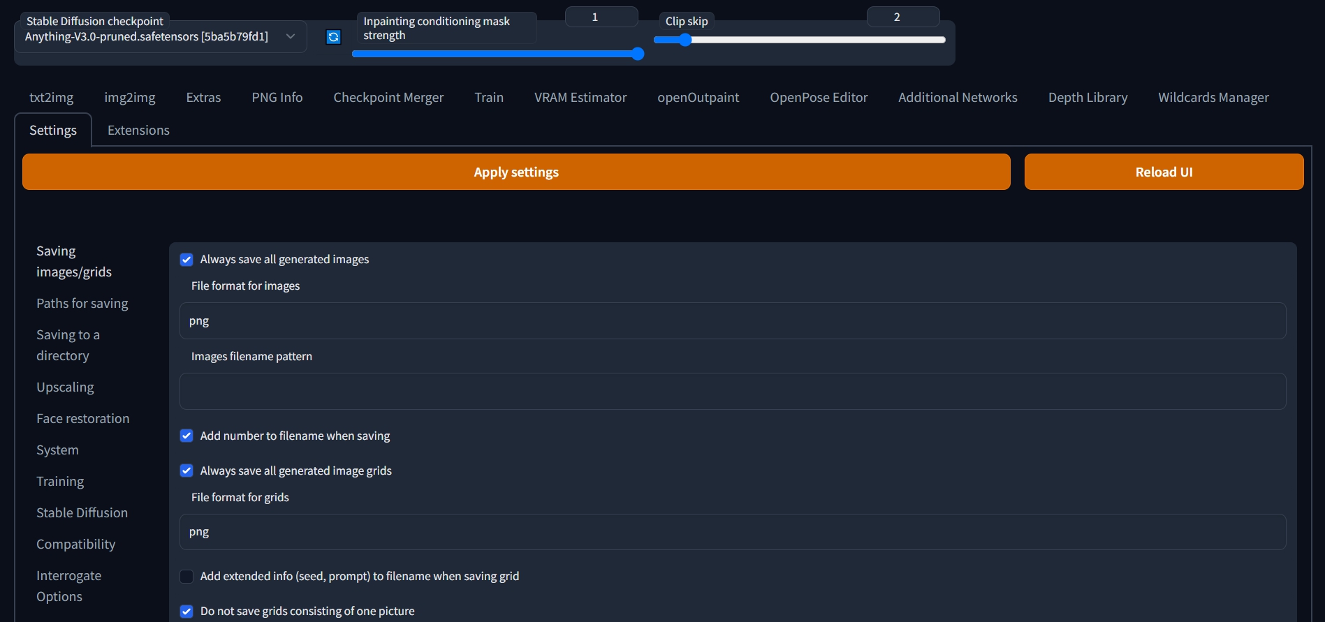 Image Browser tab completely disappeared · Issue #123 · AlUlkesh/stable-diffusion-webui-images ...