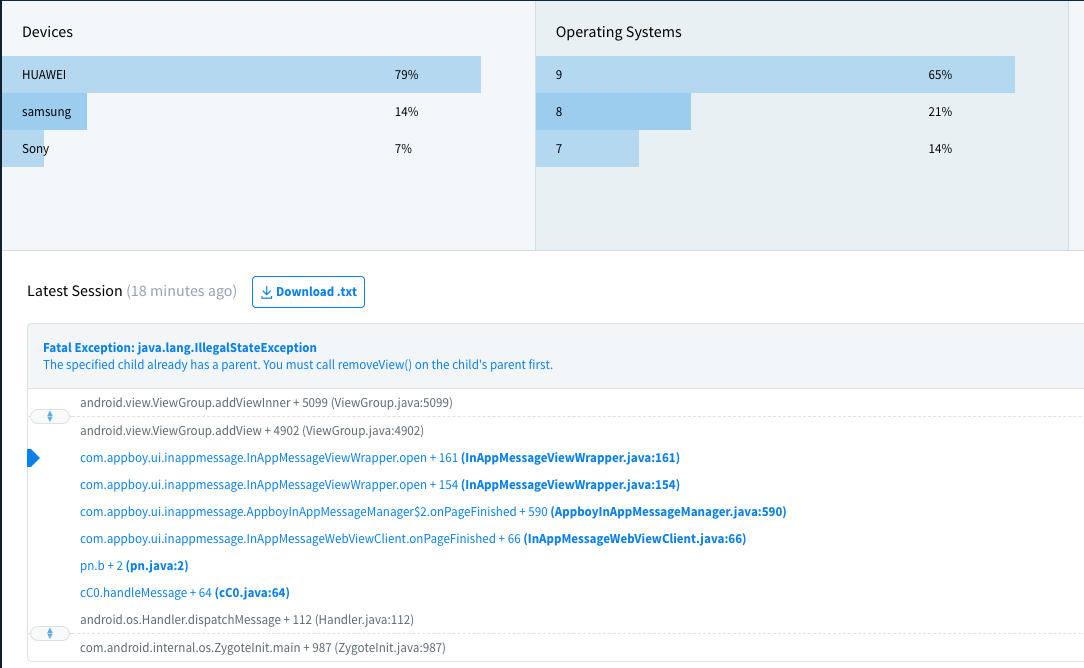 SDK is crashing · Issue #146 · Appboy/appboy-android-sdk · GitHub