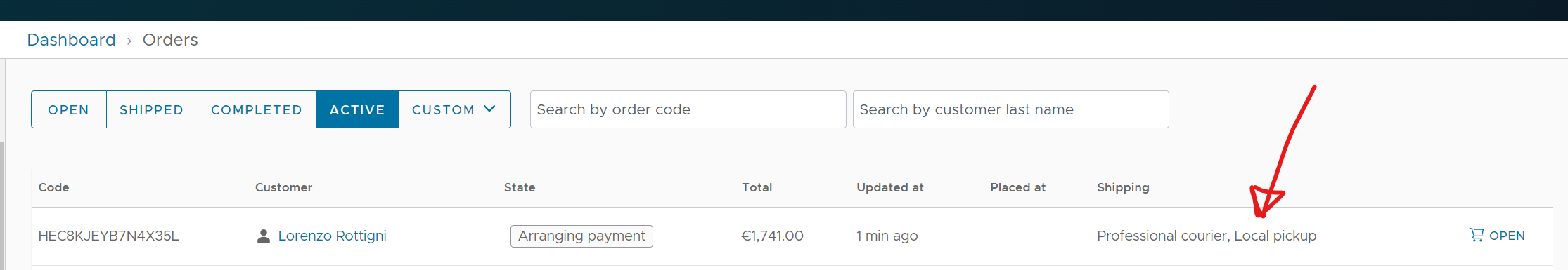 Admin-ui not manage in all parts the multiple shippingline in an order · Issue #1665 · vendure ...