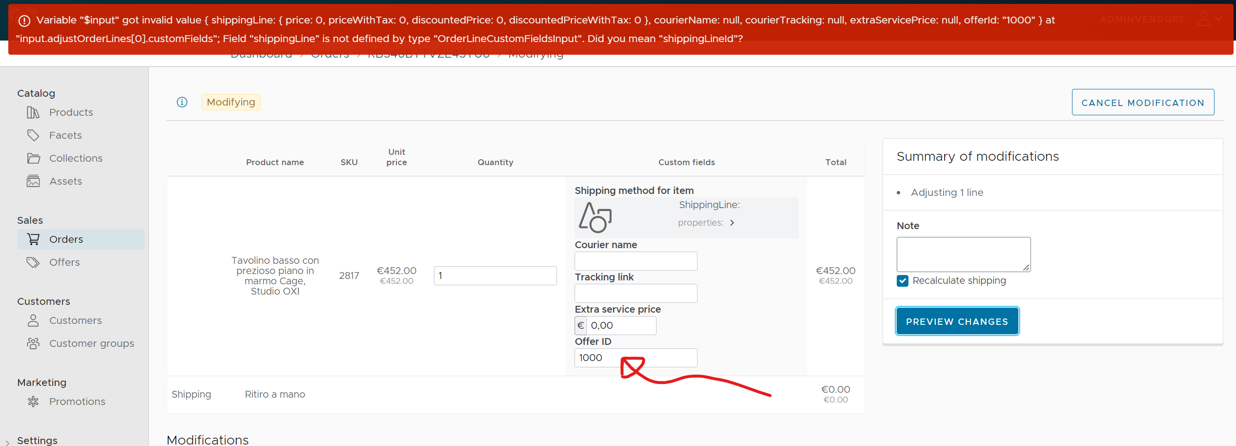 Cannot update customfields on orderline when there is a relation field · Issue #1792 · vendure ...
