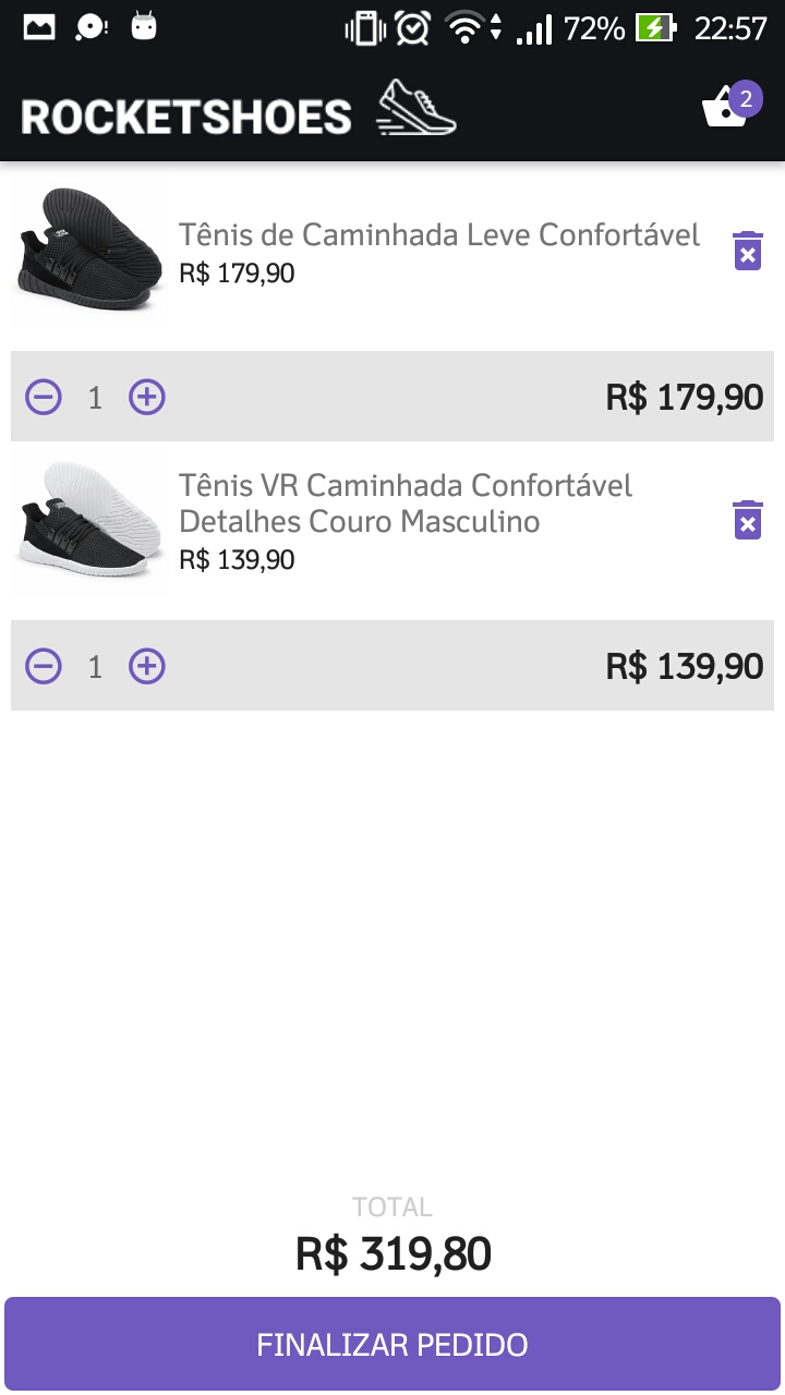 GitHub - AugustoMarcelo/rocketshoes-react-native: 👞 Rocketshoes | Application developed in ...