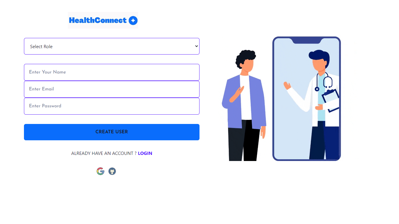 GitHub - omkar231098/HealthConnect: Welcome to HealthConnect+ doctor appointment website that ...