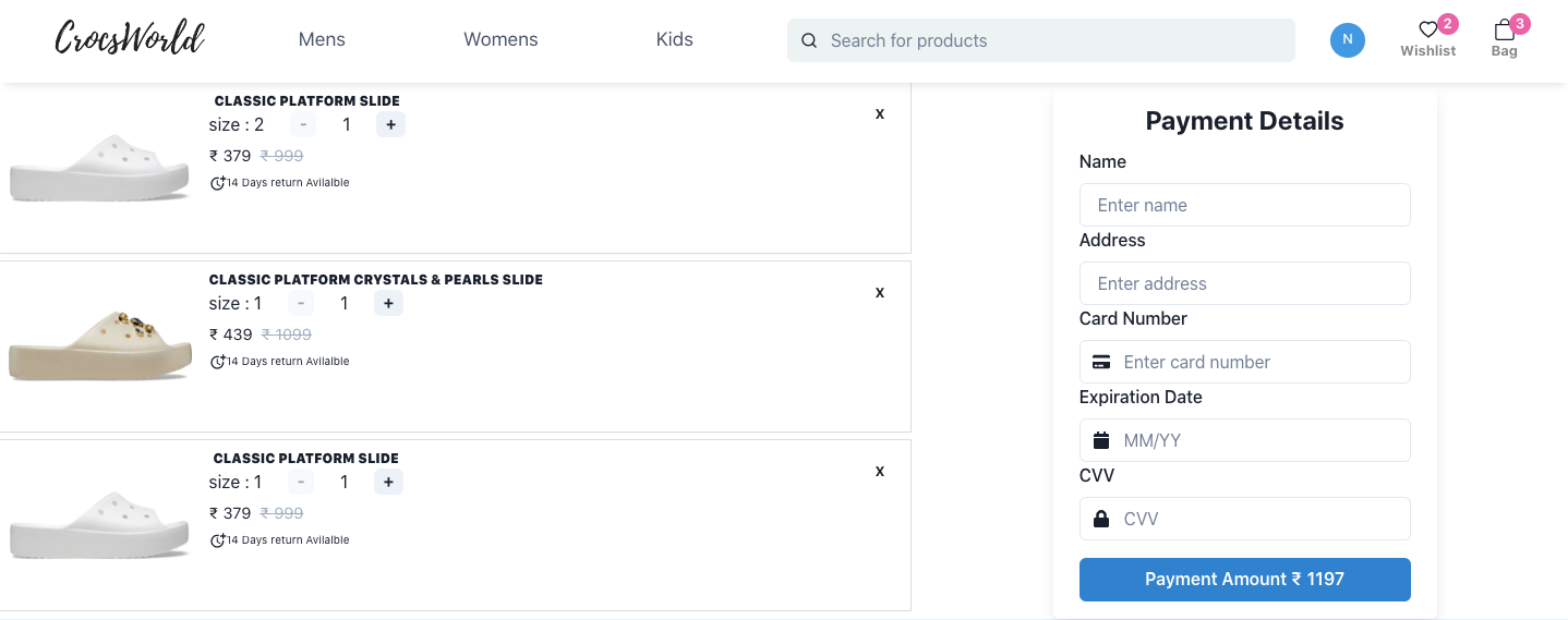 GitHub - Nandha2403/CrocsWorld: CrocsWorld is a clone of Crocs which is a global footwear brand ...