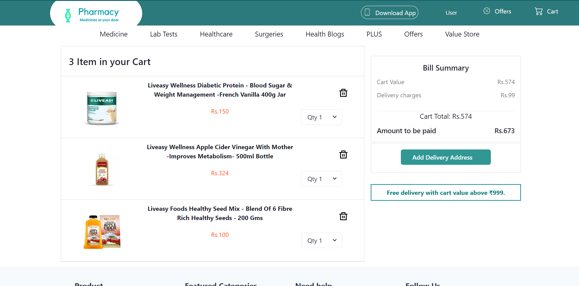 GitHub - devshruti/Pharmacy: Pharmacy is a user-friendly website. This website aims to replicate ...