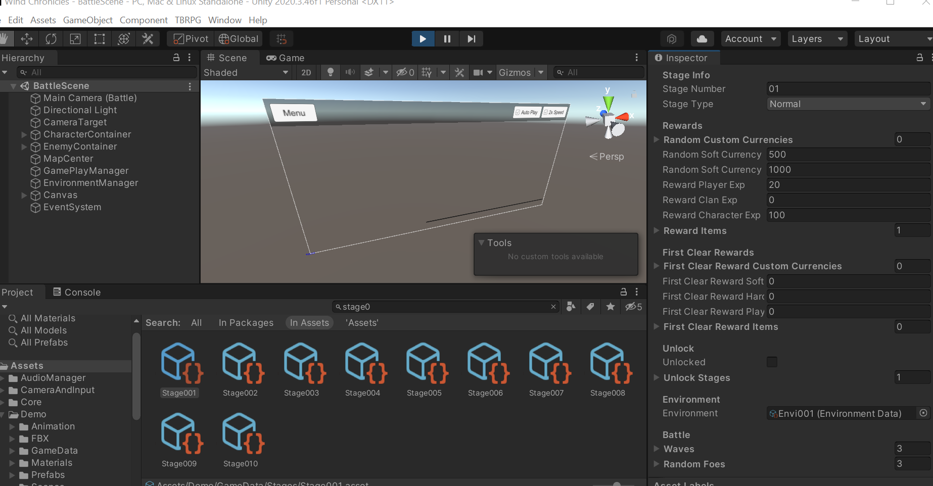 Game Crashes Whenever Entering A Battle Scene · Issue #246 · suriyun-production/turnbase-rpg ...