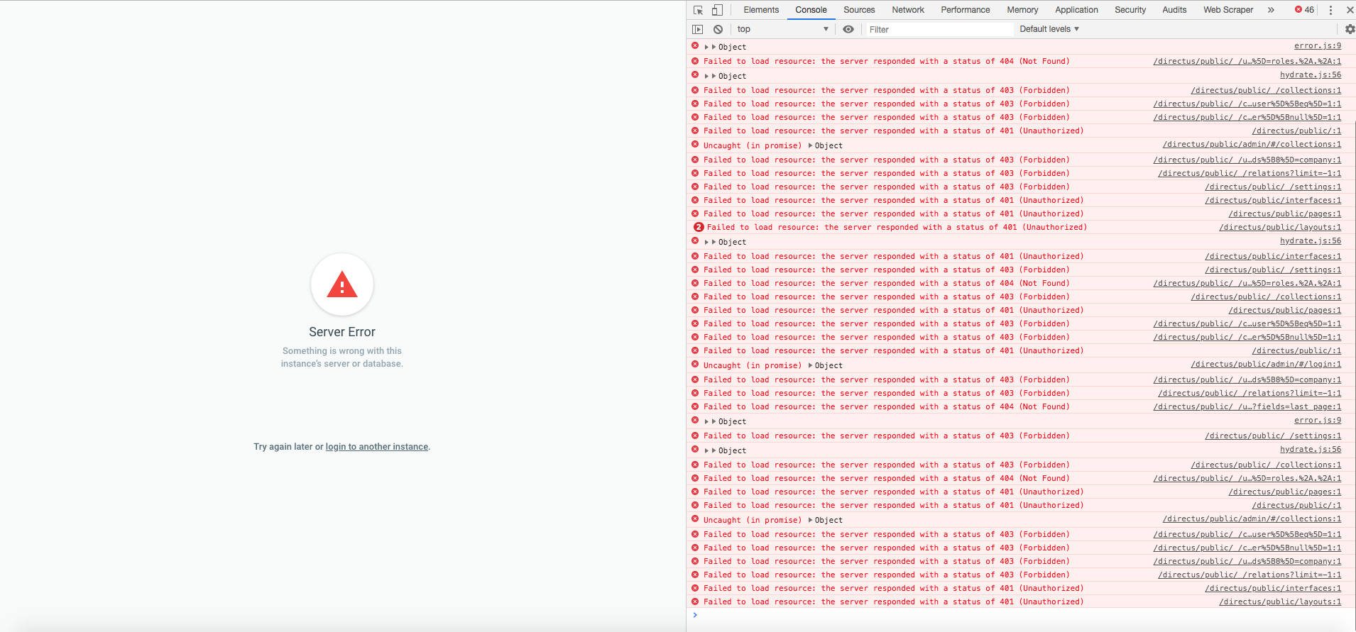 Server Error After Upgrade · Issue #869 · directus/v8-archive · GitHub