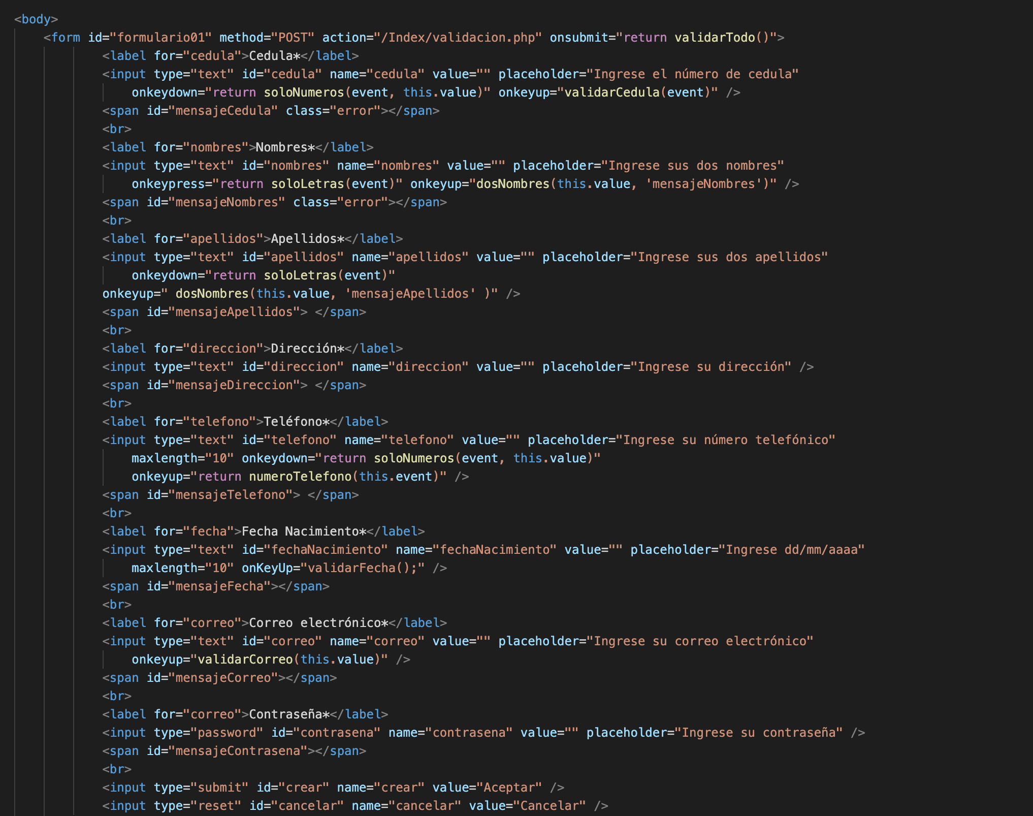 GitHub - rayner-p/Practica03-Javascript: Creación de una página web haciendo uso de css y ...