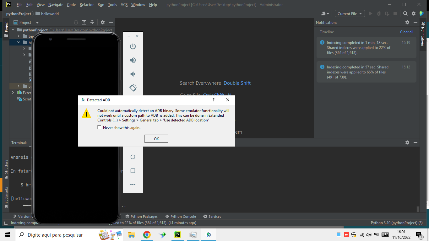 Emulator Not Working · Issue 903 · Beewarebriefcase · Github