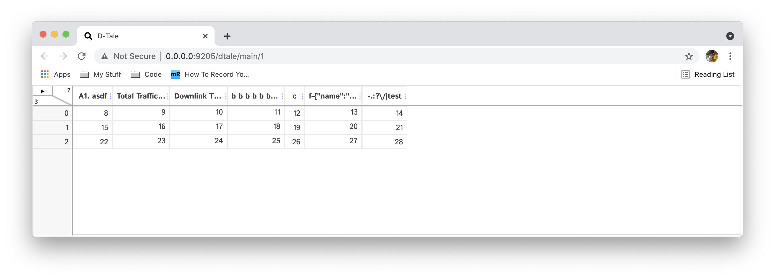 Manually specify (maximum) column widths · Issue #472 · man-group/dtale · GitHub
