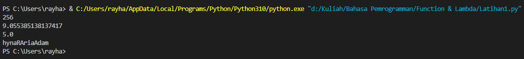 GitHub - rayhanadam/Praktikum6_FunctionLambda