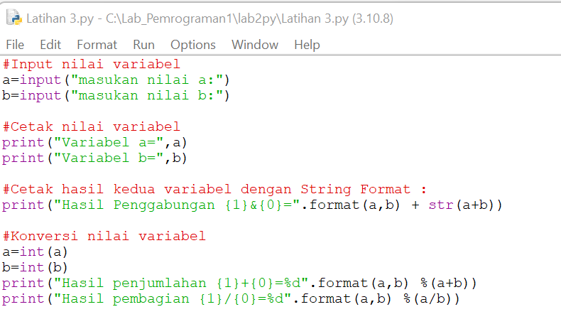 GitHub - raffirasyad/lab2py: Latihan Pyhton