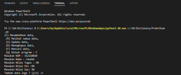 GitHub - raudahmusrifa/10-Dictionary
