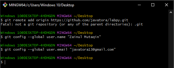 GitHub - javatora/LatihanVCS