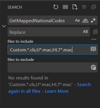 Errors when trying to use server-side search · Issue #1019 · intersystems-community/vscode ...