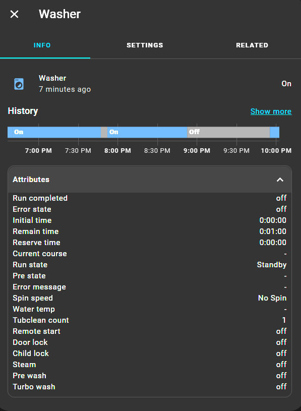 Washer - no door entitiy. · Issue #418 · ollo69/ha-smartthinq-sensors · GitHub