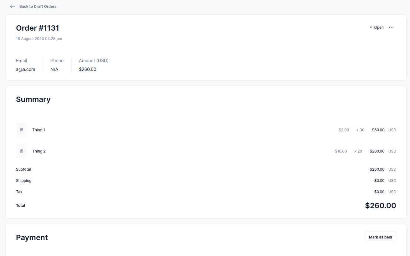 Medusa Admin: Manual order creation UI inconsistencies (item quantity & metadata) · Issue #4785 ...
