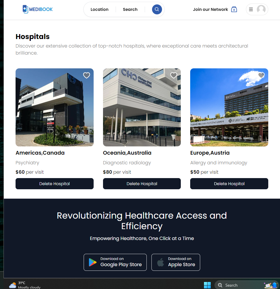 GitHub - Ishpreet-Kaur-Bedi/Hospital-Booking-Medibook