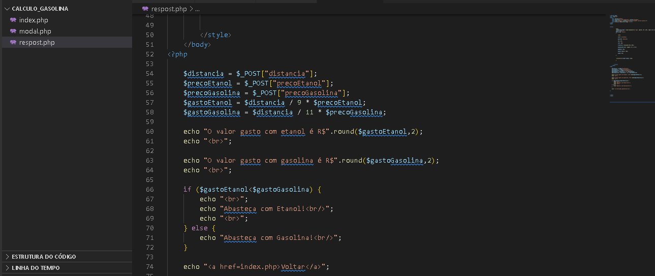 GitHub - dss0uza/calculo_gasolina