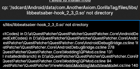 WTF? · Issue #94 · Lauriethefish/QuestPatcher · GitHub