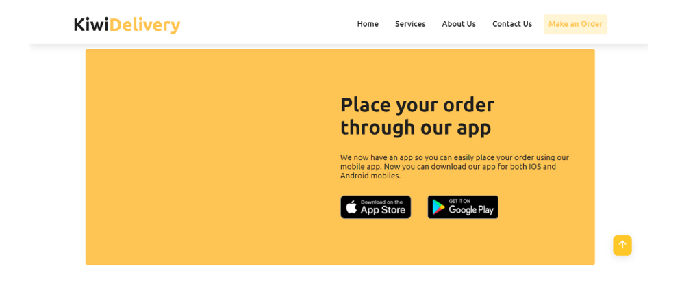 GitHub - Slade1995/Kiwi-Delivery-Website