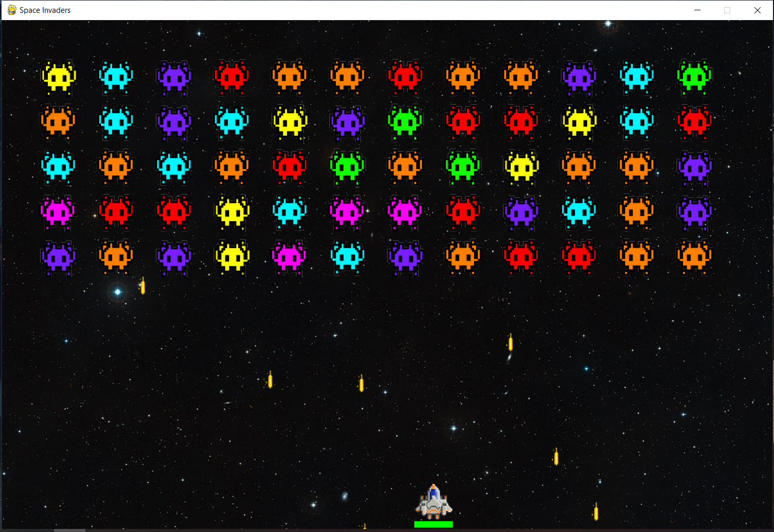 GitHub - rrafahenrique/Space-Invaders: Jogo de Navinha