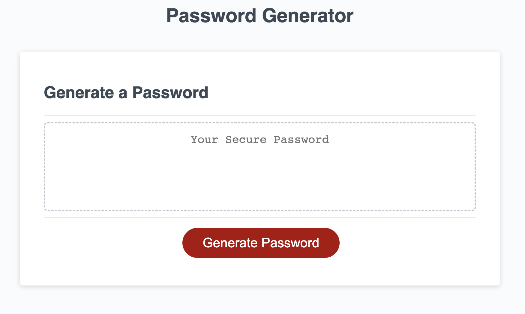 GitHub - ltrapaga/lauras-password-generator