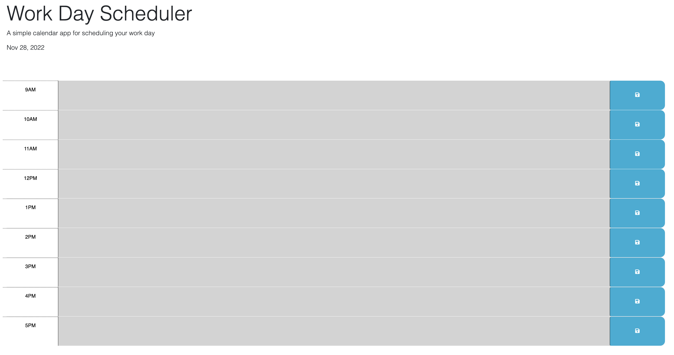 GitHub - ltrapaga/lauras-work-day-scheduler