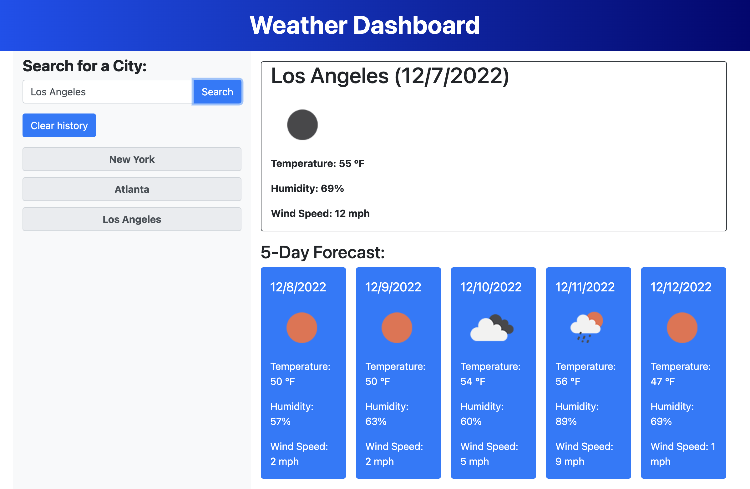 GitHub - ltrapaga/lauras-weather-dashboard