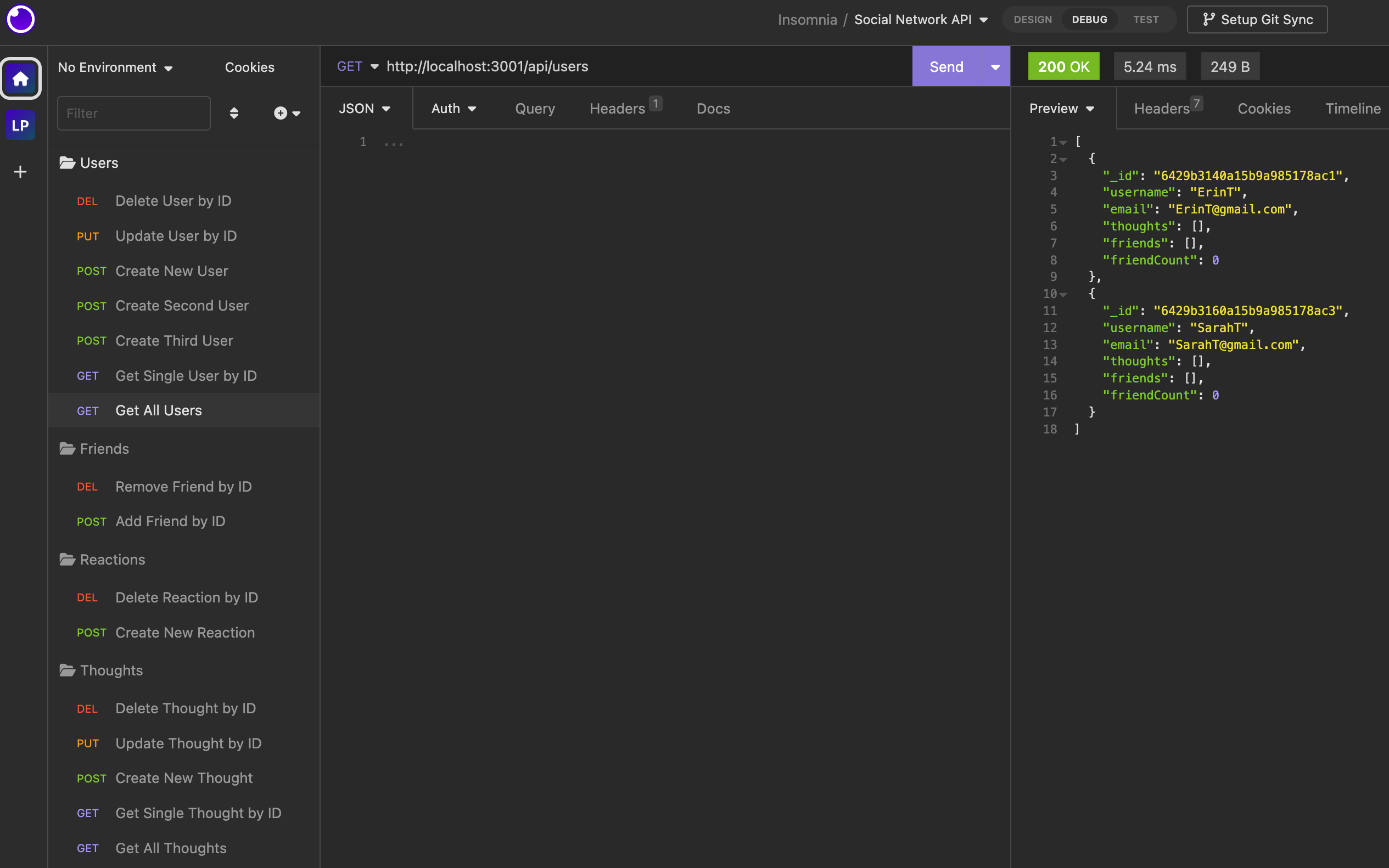 GitHub - ltrapaga/lauras-back-end-social-network