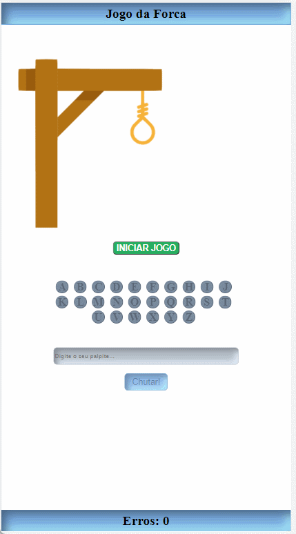 GitHub - Jonas0Dias/Jogo-da-Forca