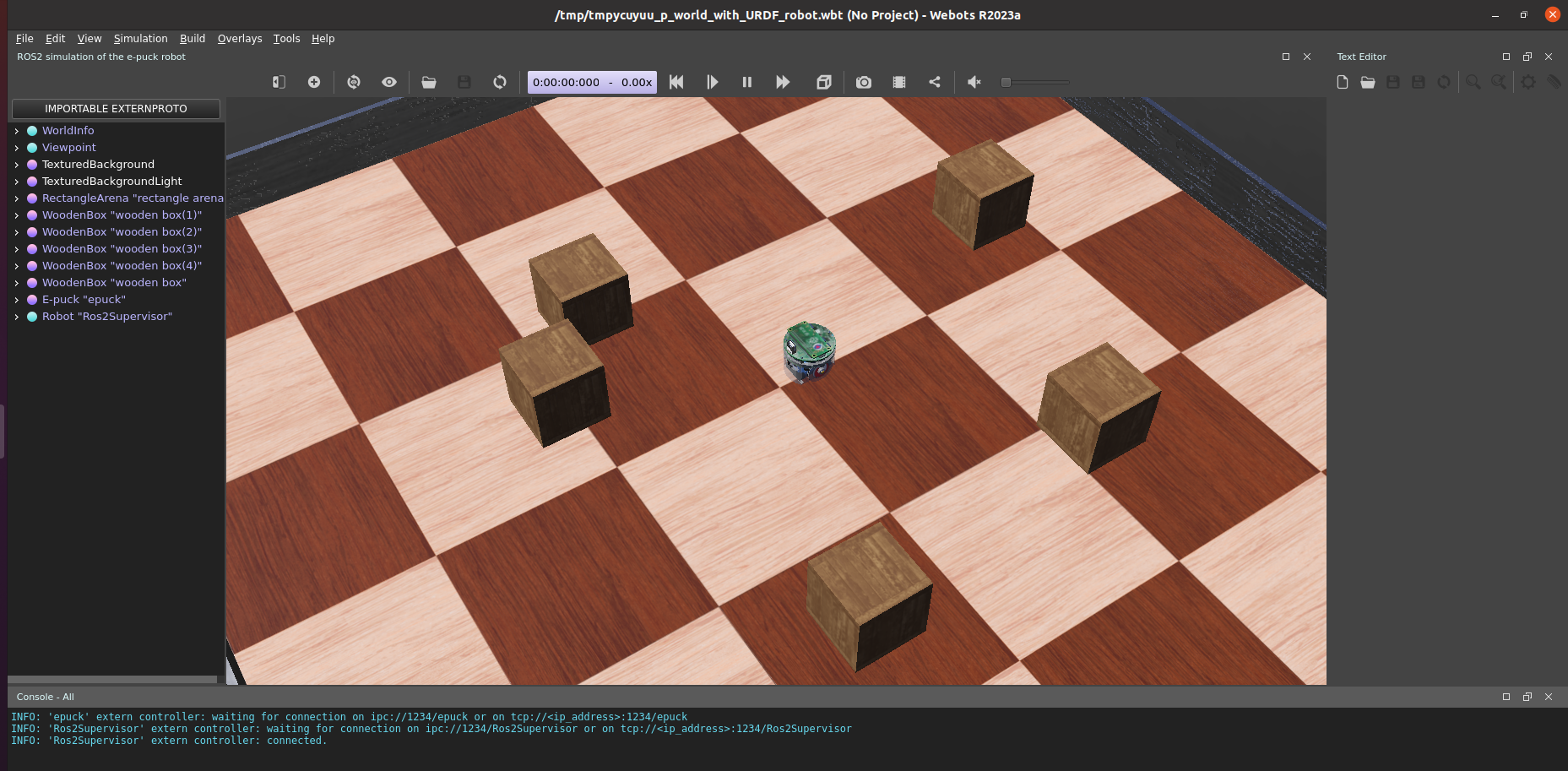 Controller on Humble not found · Issue #607 · cyberbotics/webots_ros2 · GitHub