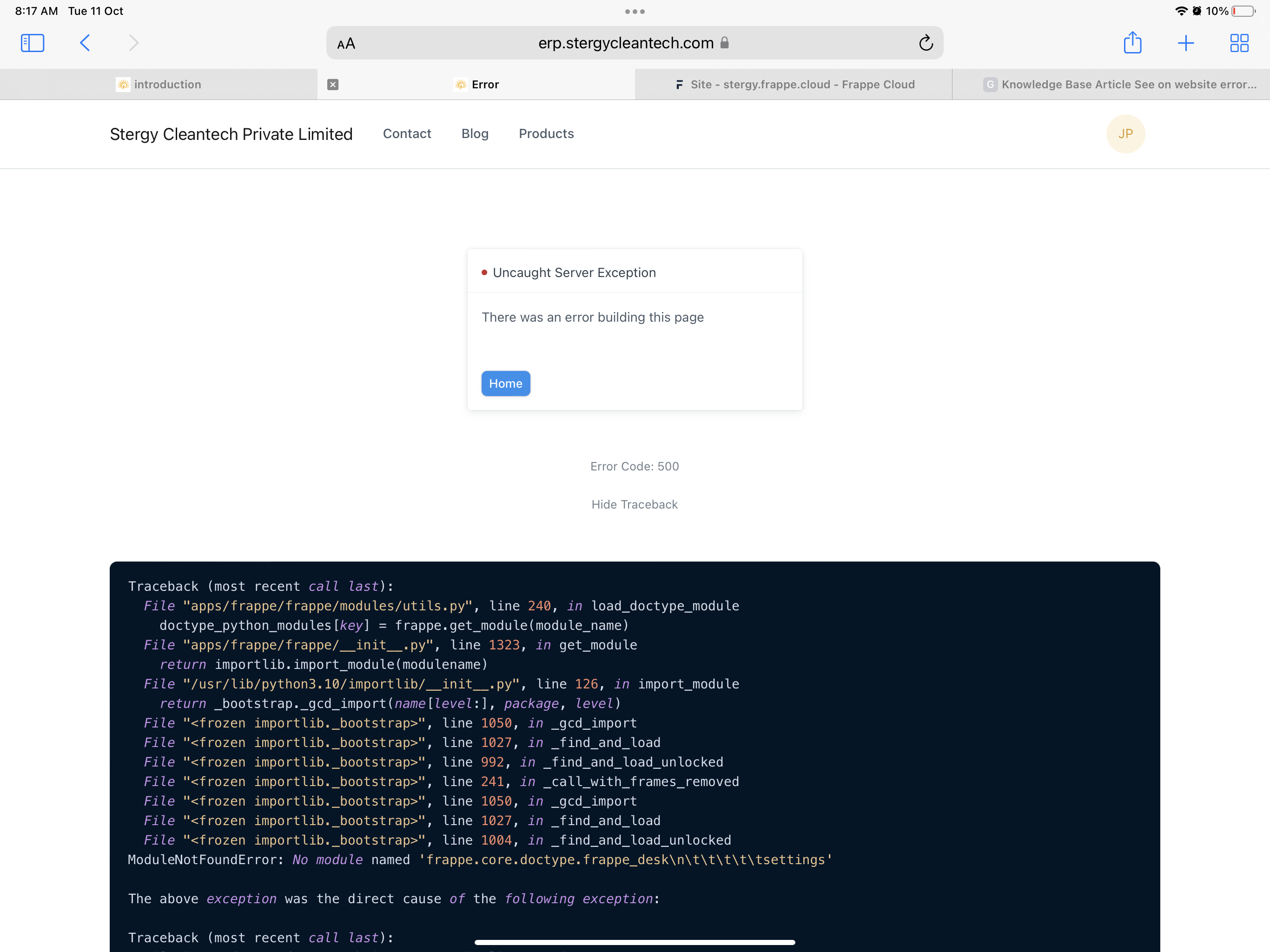 Knowledge Base Article See on website error · Issue #746 · frappe/helpdesk · GitHub