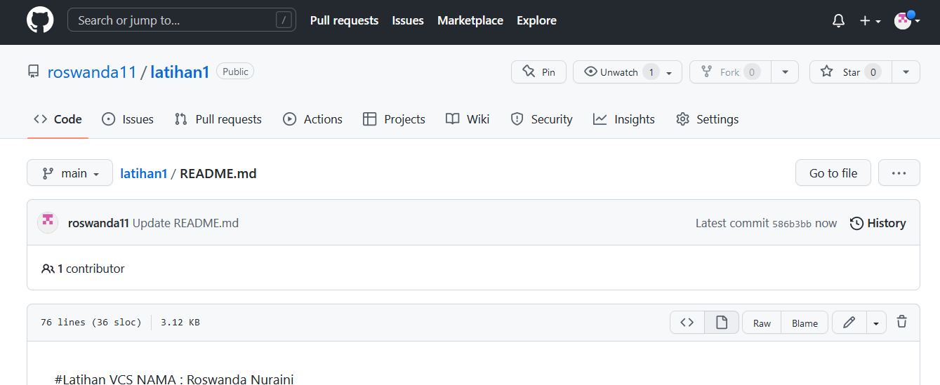 GitHub - roswanda11/latihan1