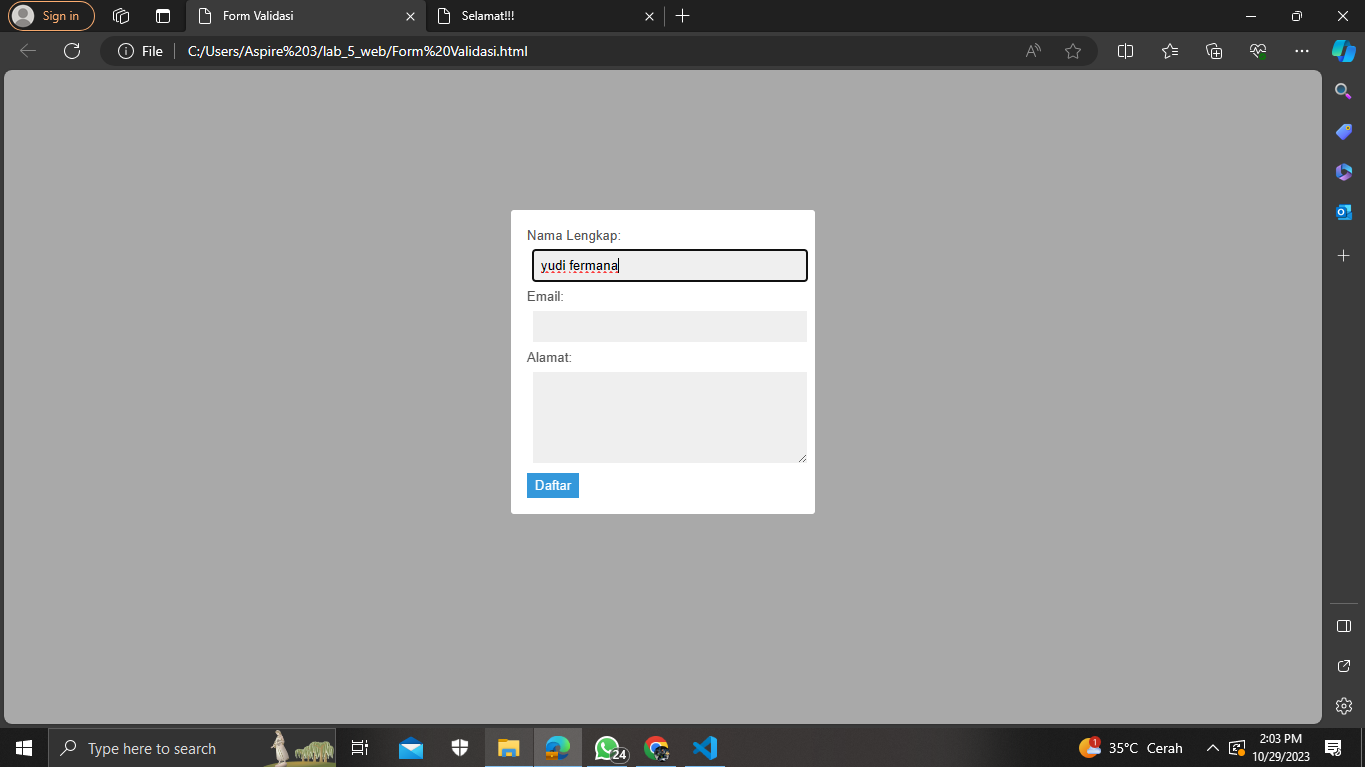 GitHub - yudifermana/lab5web