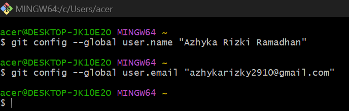 GitHub - Azhyka/LatihanVCS