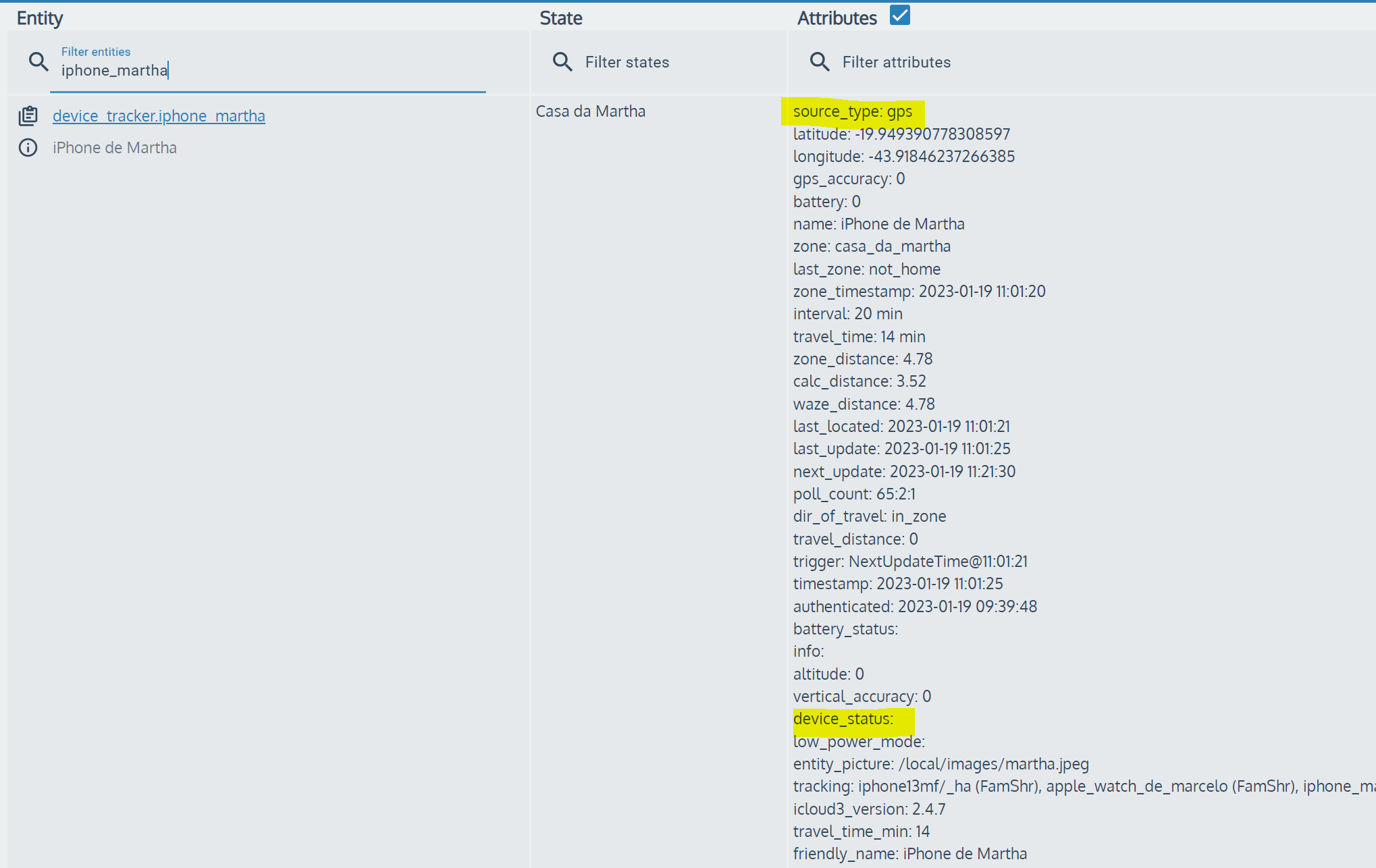 Device Tracker not updating person entity with zone ? · Issue #45 · gcobb321/icloud3_v3 · GitHub