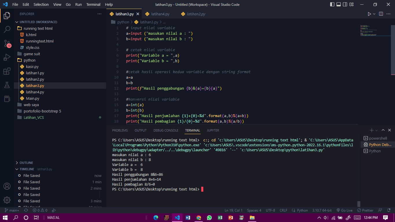 GitHub - taufikalbani13/lab2py