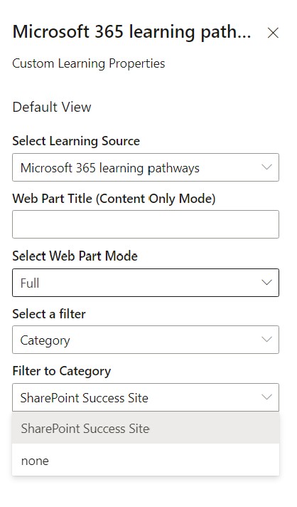 Can't use "SharePoint Success Site" next to "Microsoft 365 Learning Pathways" · Issue #414 · pnp ...