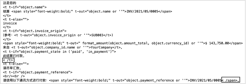 Can Not Render Qweb Template · Issue 114274 · Odoo Odoo · Github