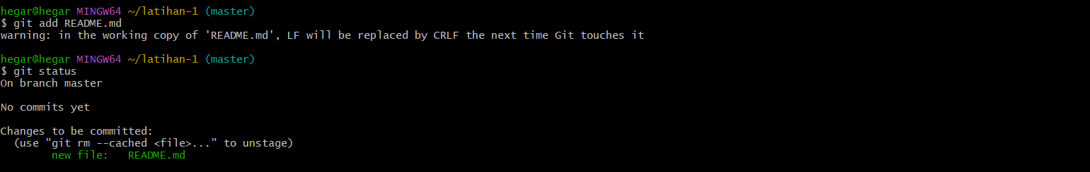 GitHub - hegar1/latihanVCS