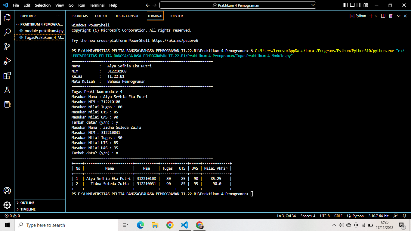 GitHub - AkuuAlyaaa/Praktikum4_Module