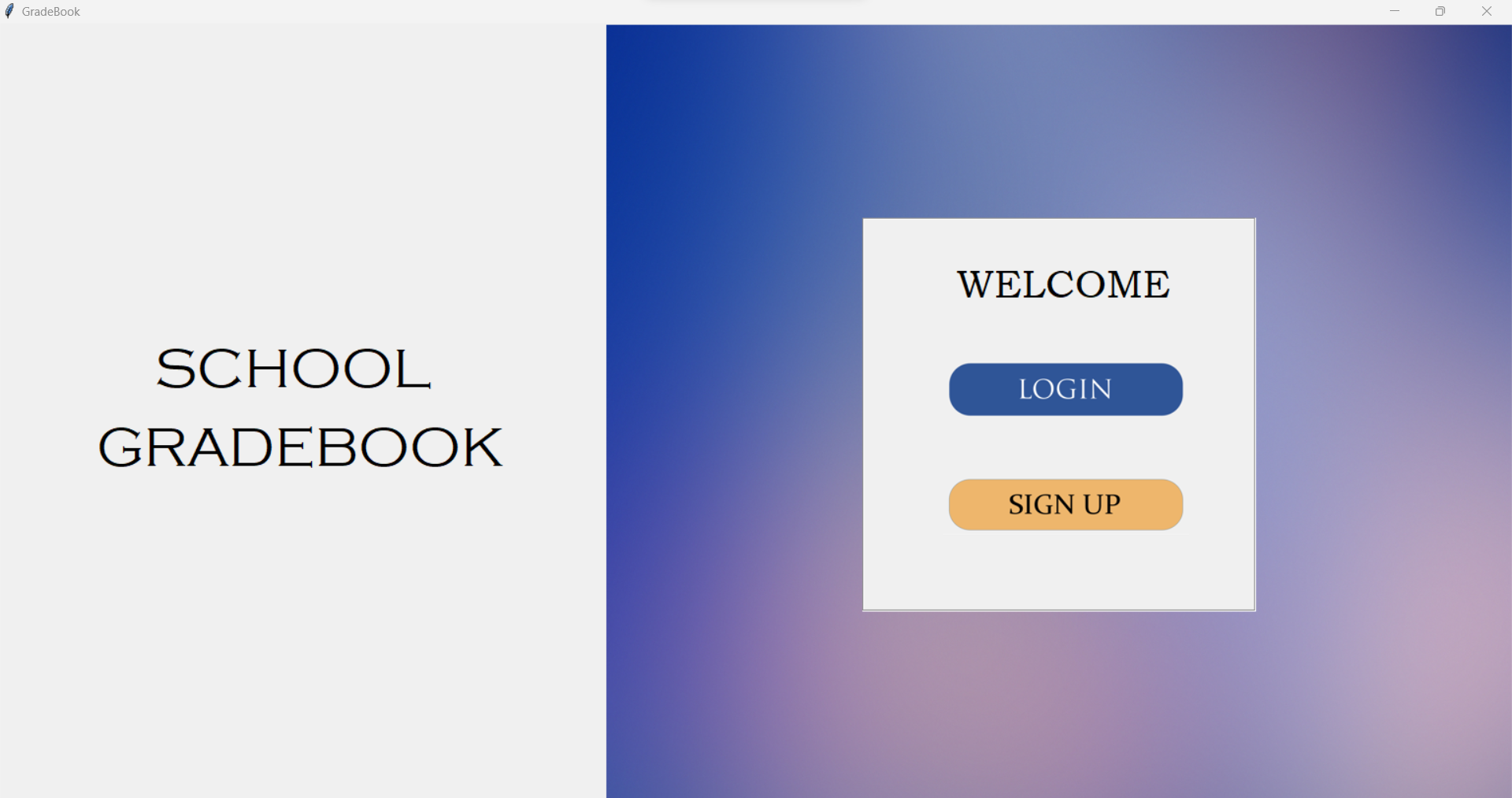 GitHub - bOrax10/GradeBook
