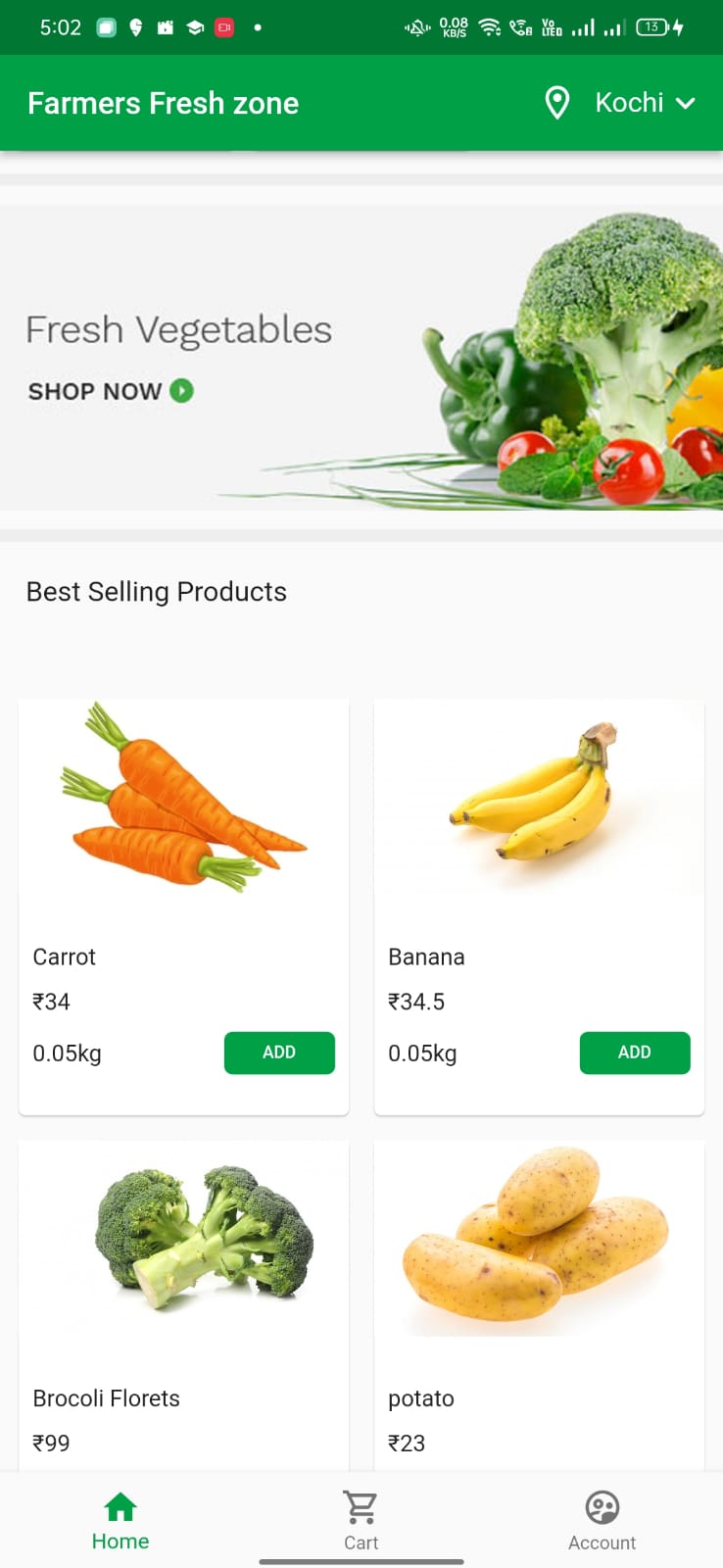 GitHub - MeAnandCB/Farmers_Fresh_Zone_UI