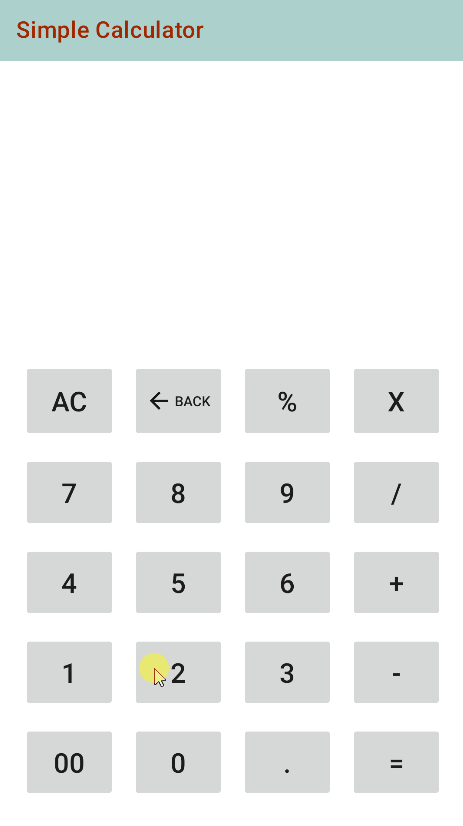 A Simple Calculator App Using Kotlin In Android Studio