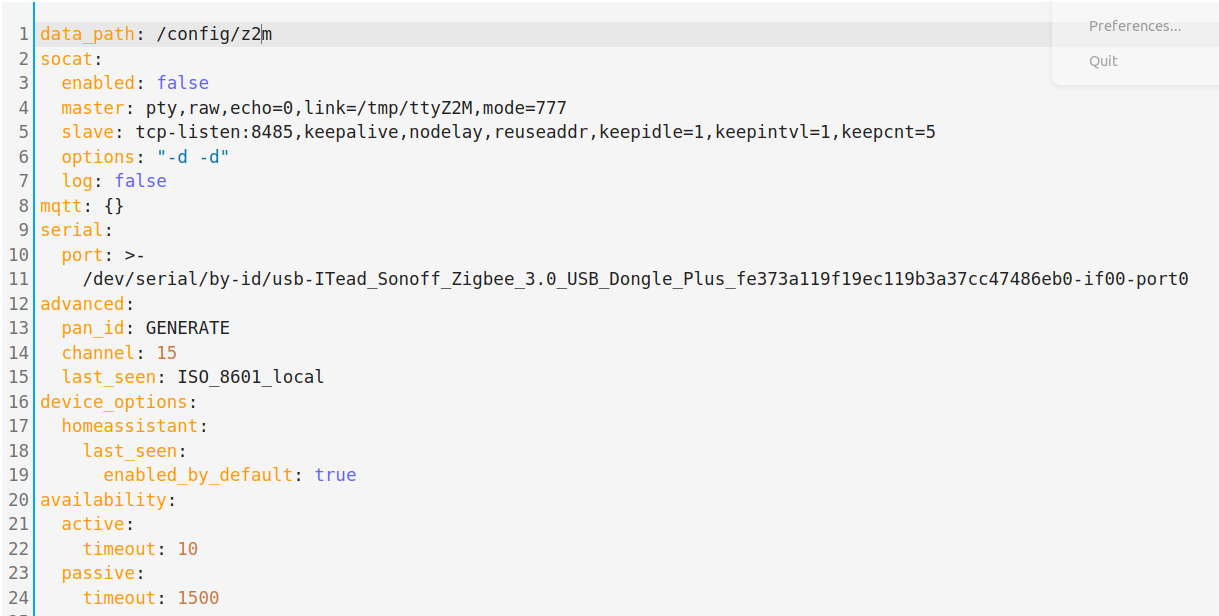Is My Configuration Set In Homeassistant Ignored · Issue 13922 · Koenkkzigbee2mqtt · Github 