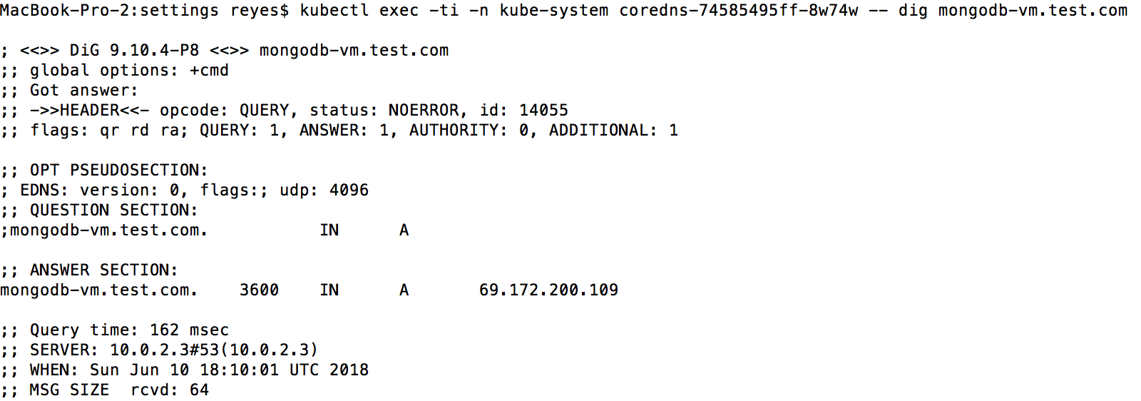 Pod doesn't resolve service host properly · Issue #1863 · coredns/coredns · GitHub