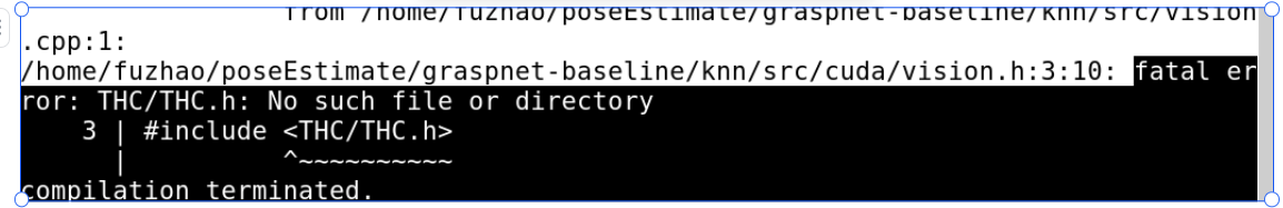 关于knn编译报错 · Issue 73 · Graspnetgraspnet Baseline · Github 