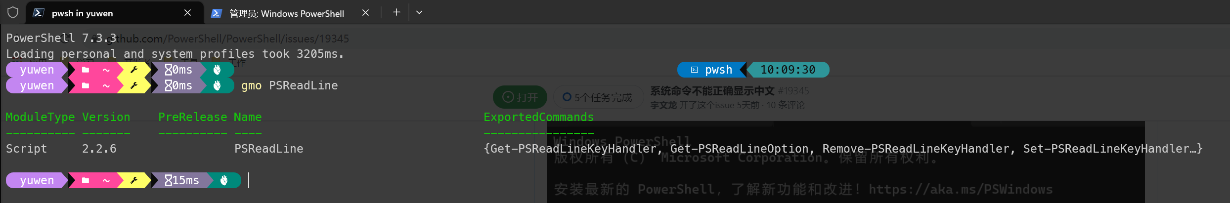 The system command does not display Chinese correctly · Issue #19345 · PowerShell/PowerShell ...