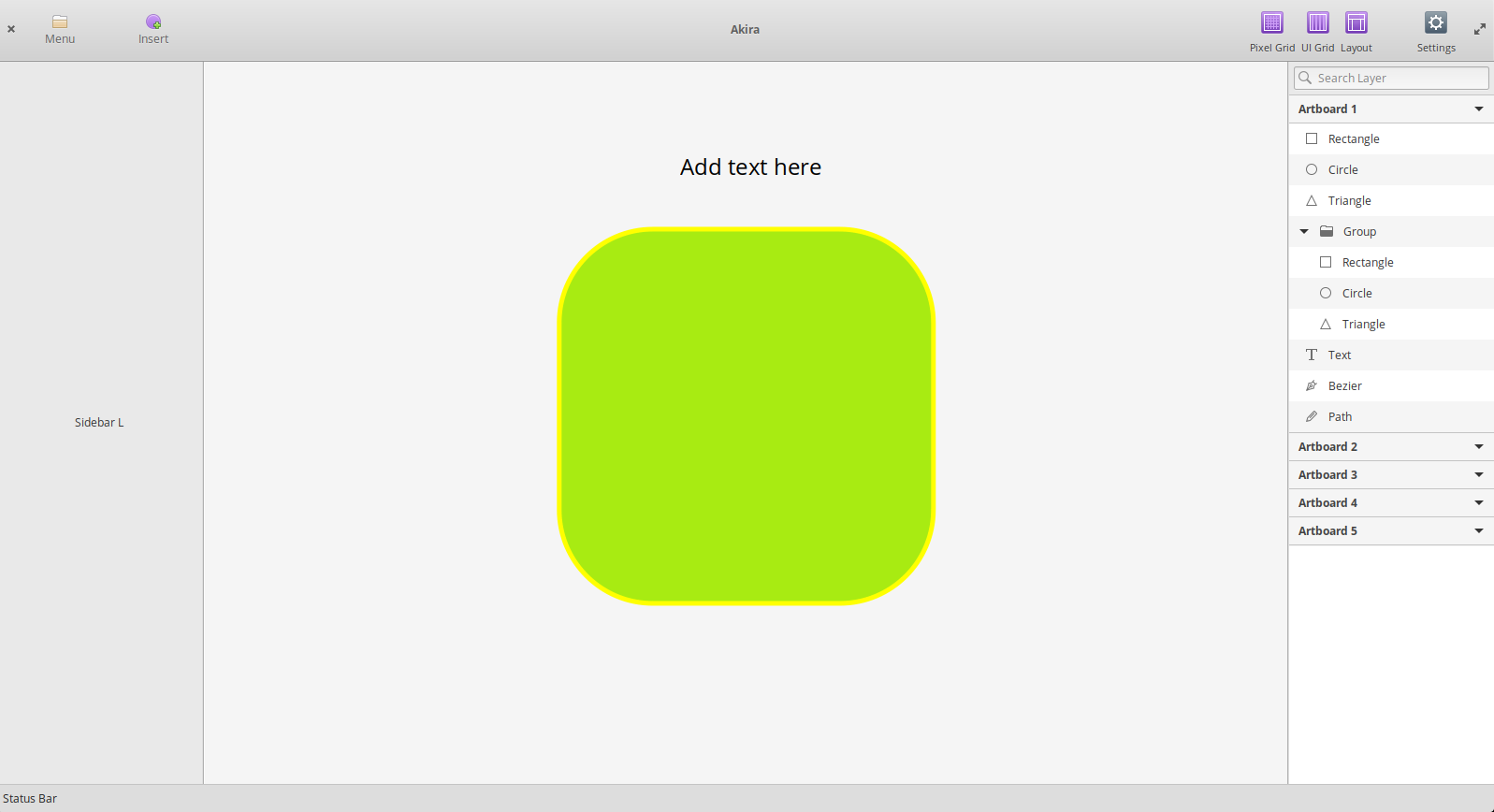 Not really an issue. Can we see some pictures of the current Akira UI ...