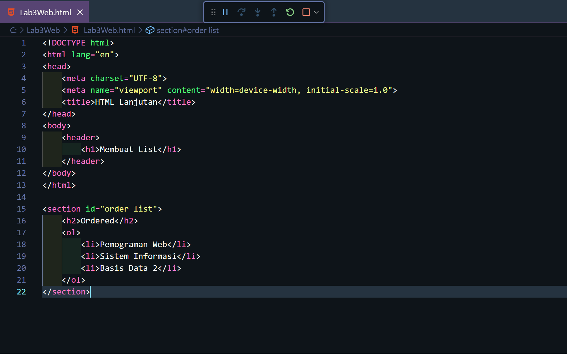 GitHub - AbiyanfarasDanuyasa/Lab3Web